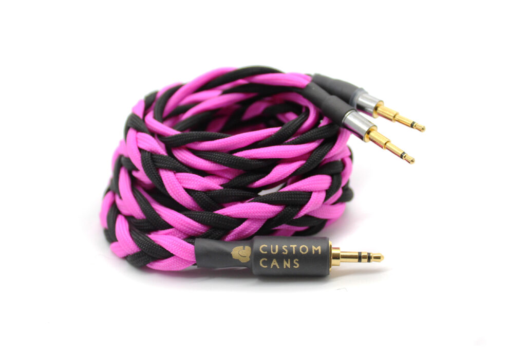 Ultra-low capacitance cable for headphones that take extended 2.5mm ...