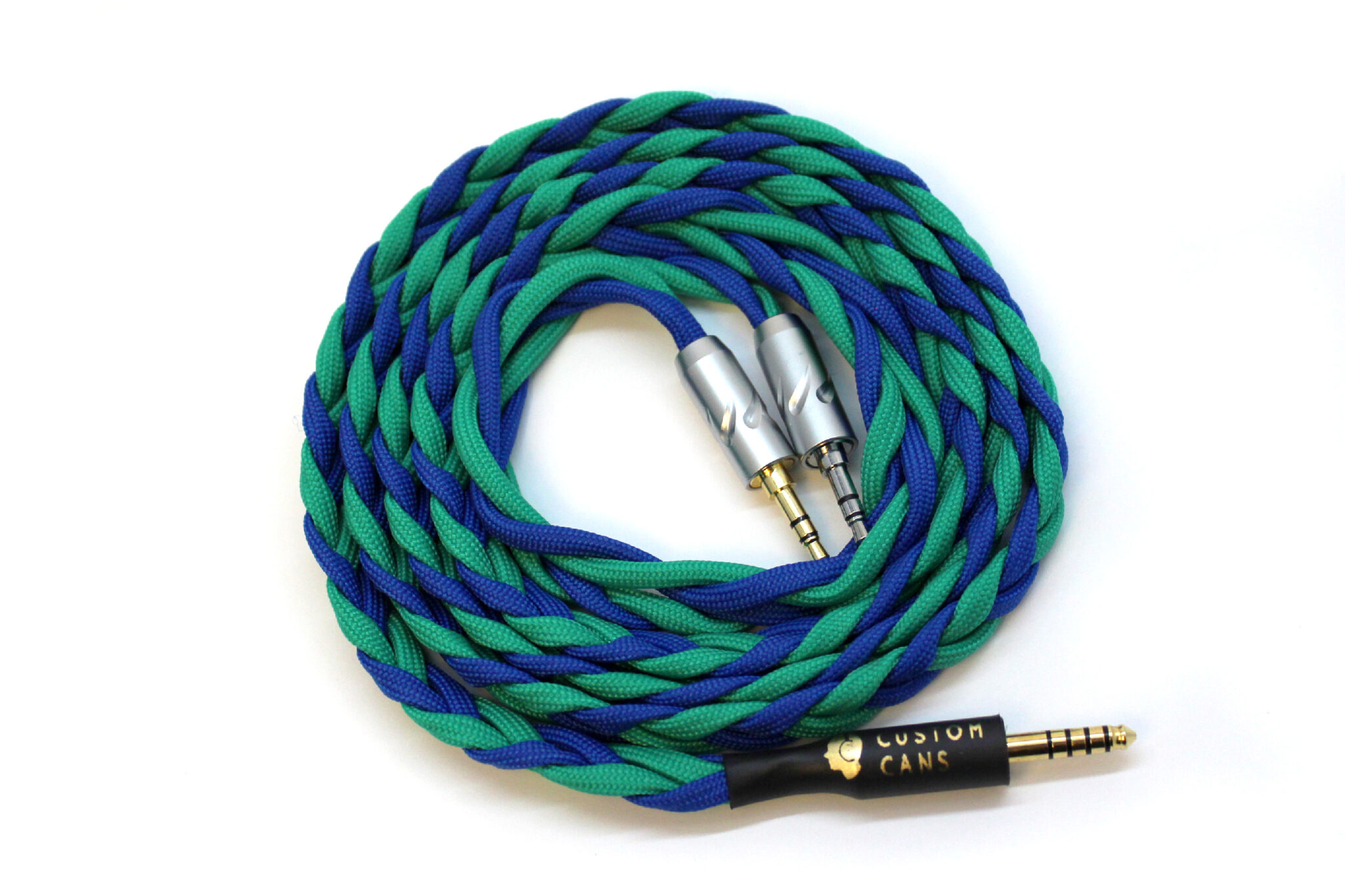 Ultra-low capacitance balanced litz cable for headphones that take 2 x ...
