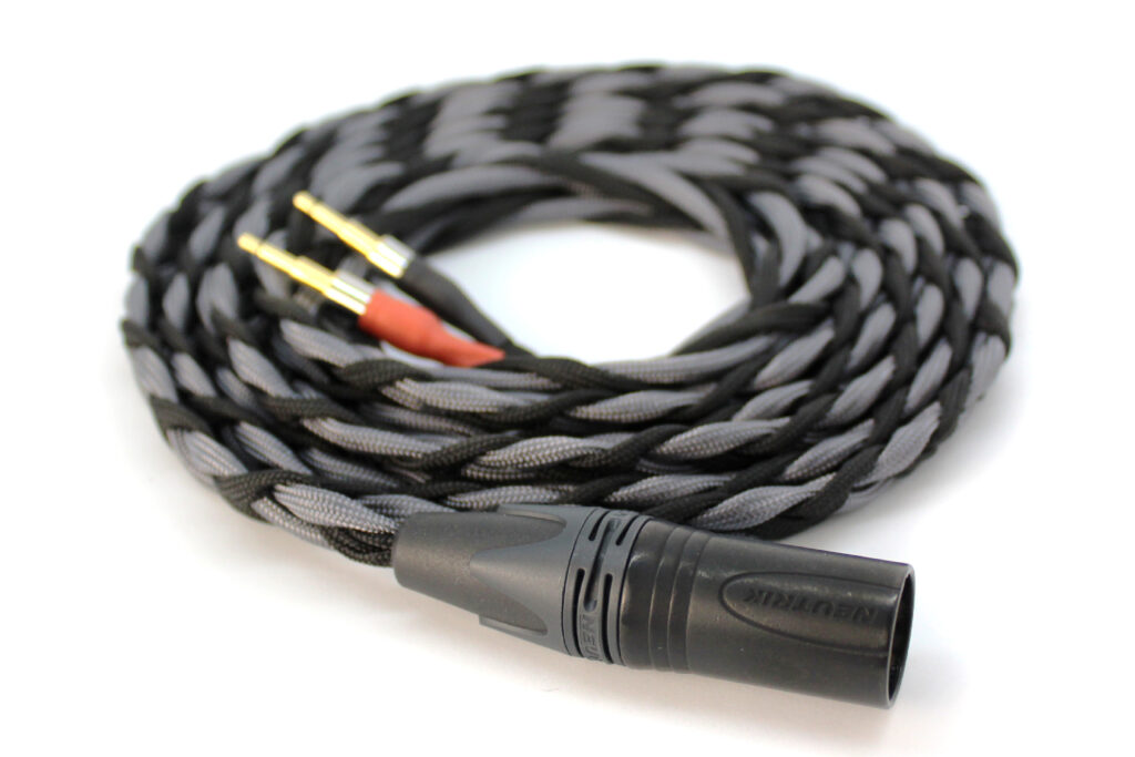 Ultra-low capacitance cable with balanced connection for headphones ...