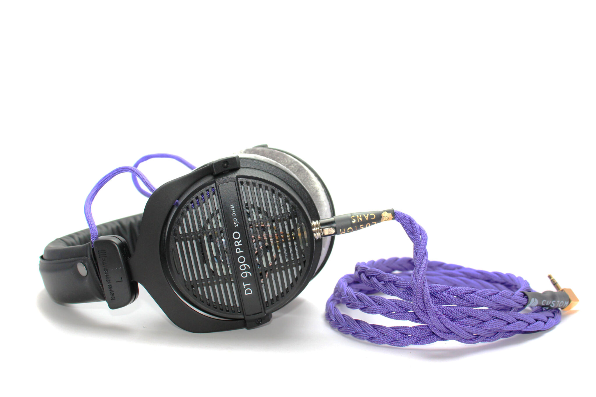 Custom Cans Uber DT990 headphones with modified drivers and detachable ...