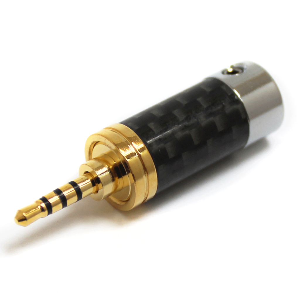2.5mm 4 Pole Jack Wide DIY Part - Custom Cans Shop