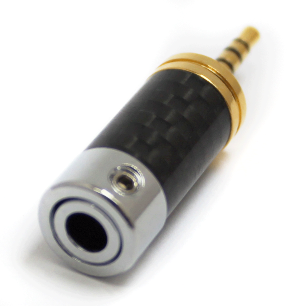 2.5mm 4 Pole Jack Wide DIY Part - Custom Cans Shop