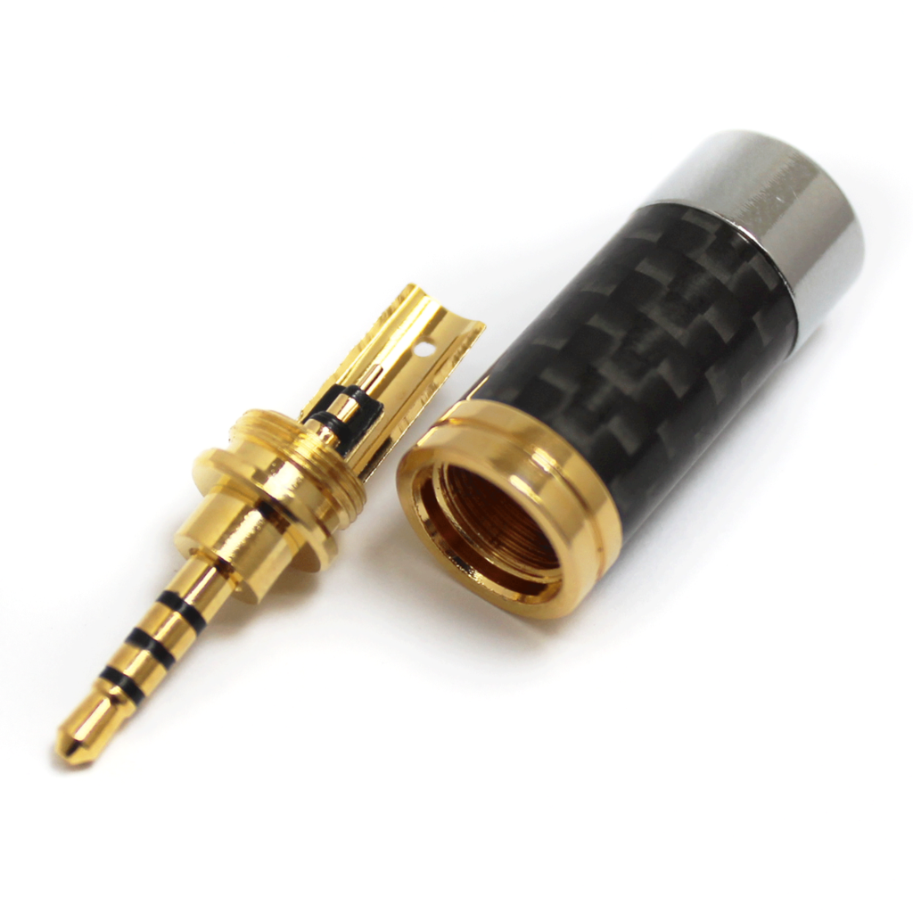 2.5mm 4 Pole Jack Wide DIY Part - Custom Cans Shop