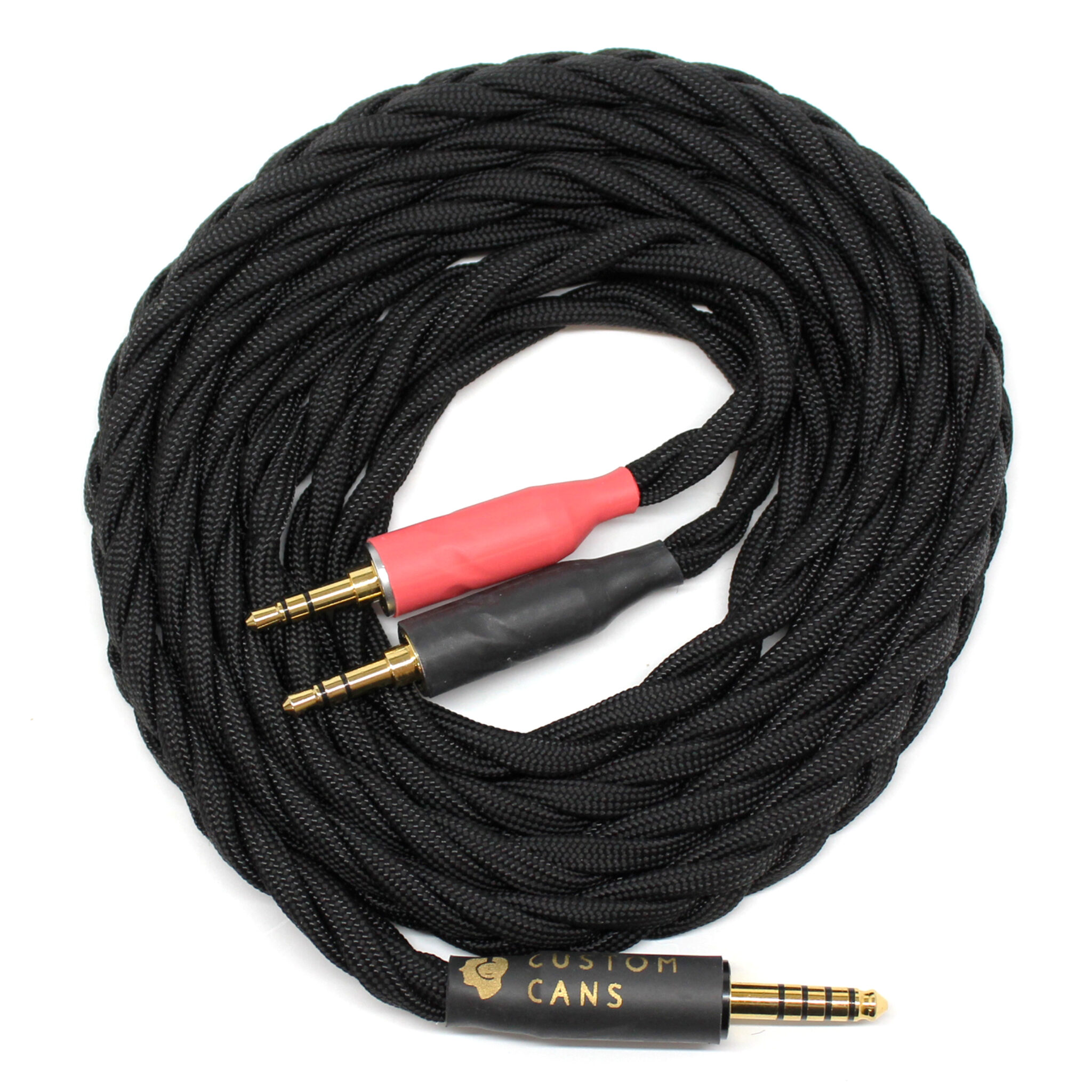 Denon HiFiMan Cable with 2 x 3.5mm TRS jacks Black 1.5m Stock Cable ...