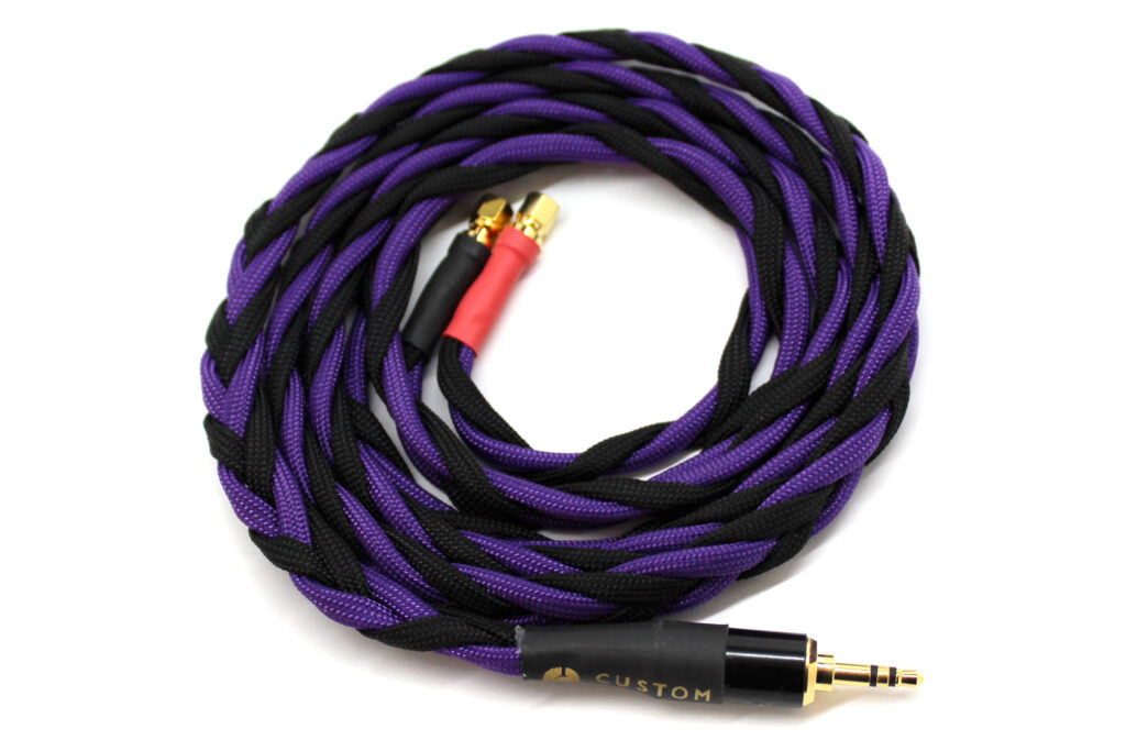 Hifiman SMC Cable 3.5mm Jack (1.25m, Purple and Black) Ready to Ship ...