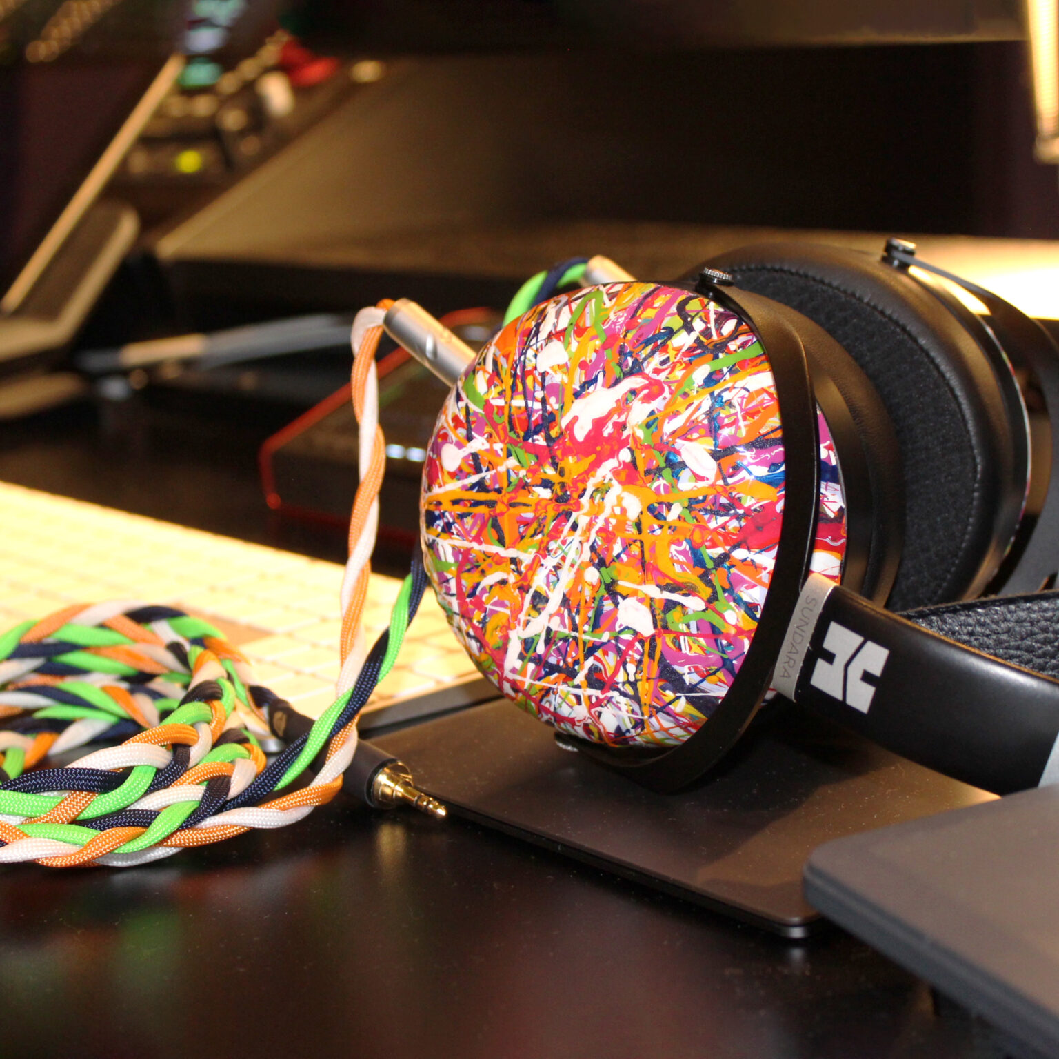 Ultra-low capacitance litz cable for headphones that take 2 x 3.5mm TRS ...