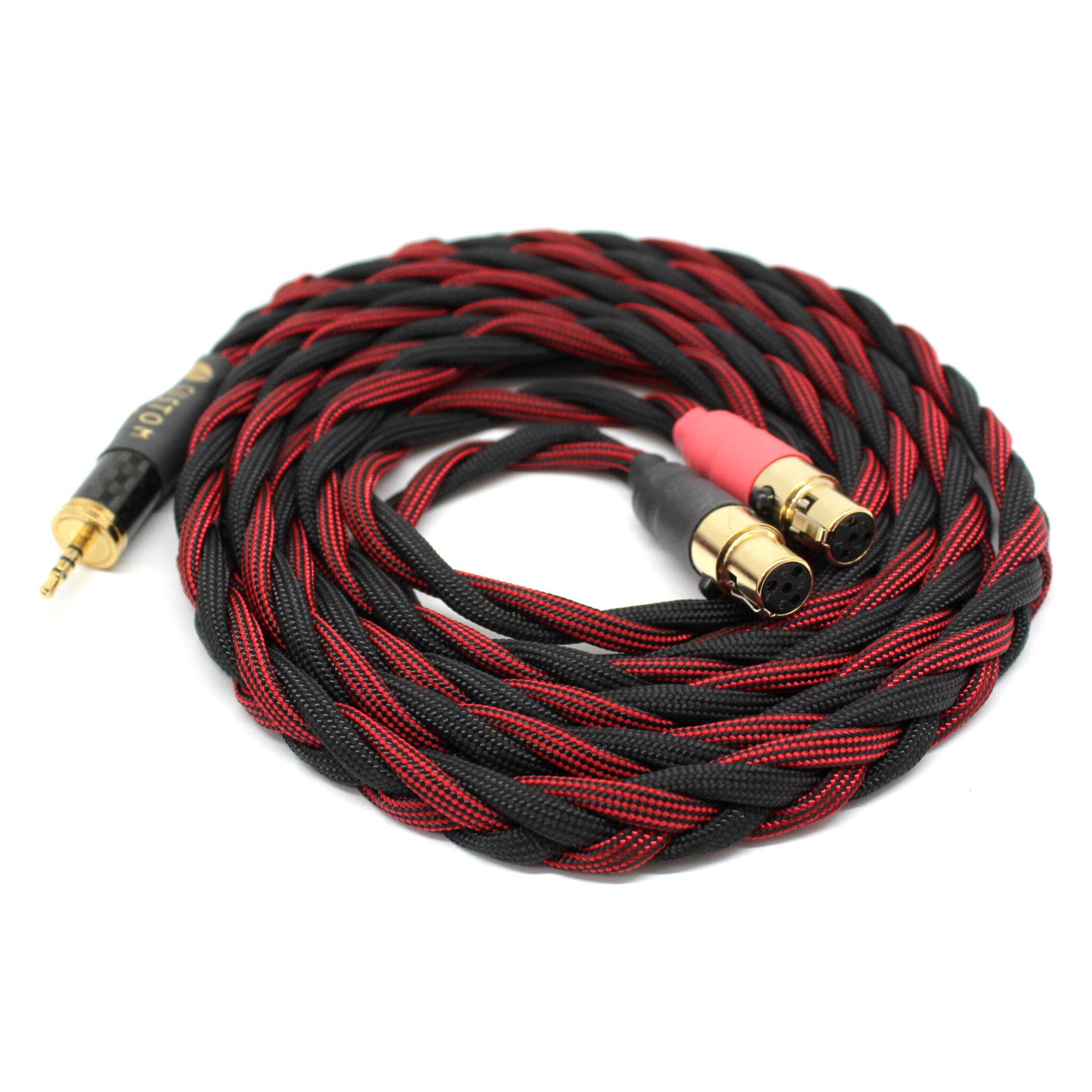 Audeze LCD 2 LCD 3 LCD X Cable 2.5mm Jack (1.5m, Black and Wine Red ...