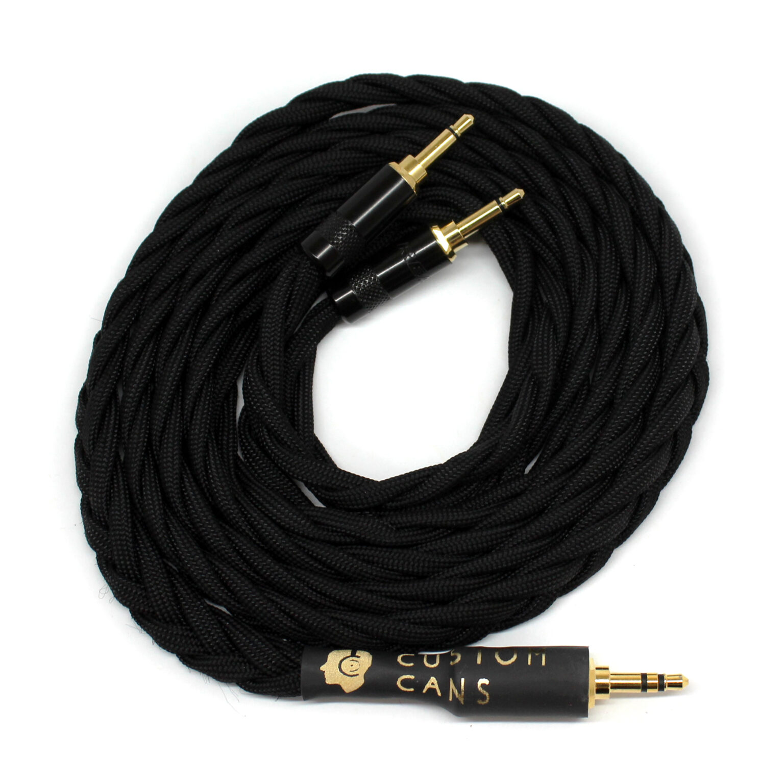 Focal Headphones Stock Cable - 1.5m Black - Custom Cans Shop