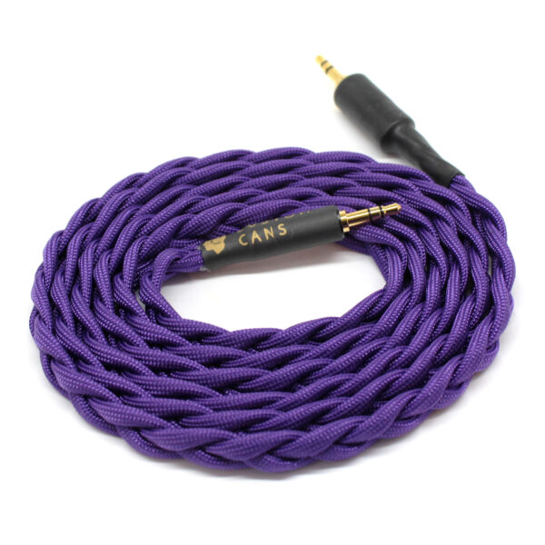 Ultra-low capacitance balanced litz cable for headphones that take 2 x ...