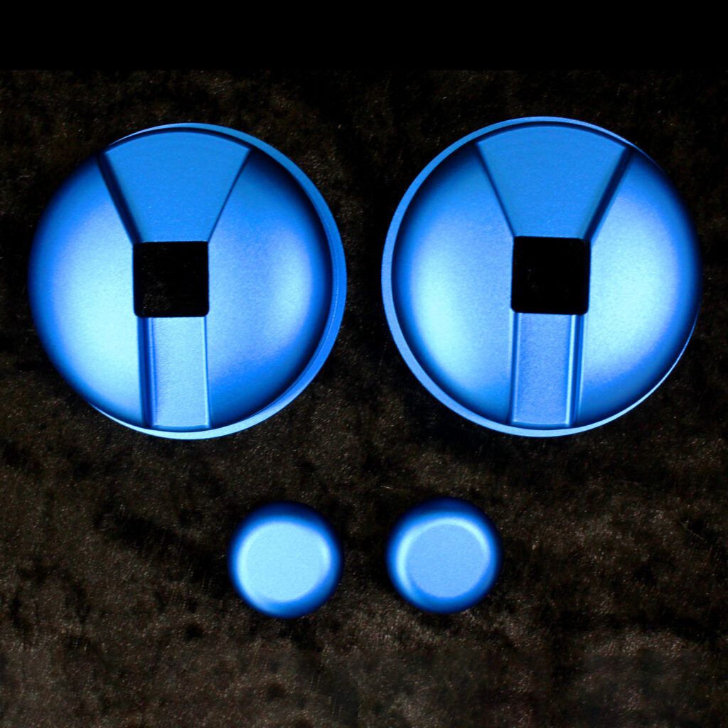 Sennheiser HD25 Aluminium Metal Ear Cups and Hinges Set of 2 - Custom ...