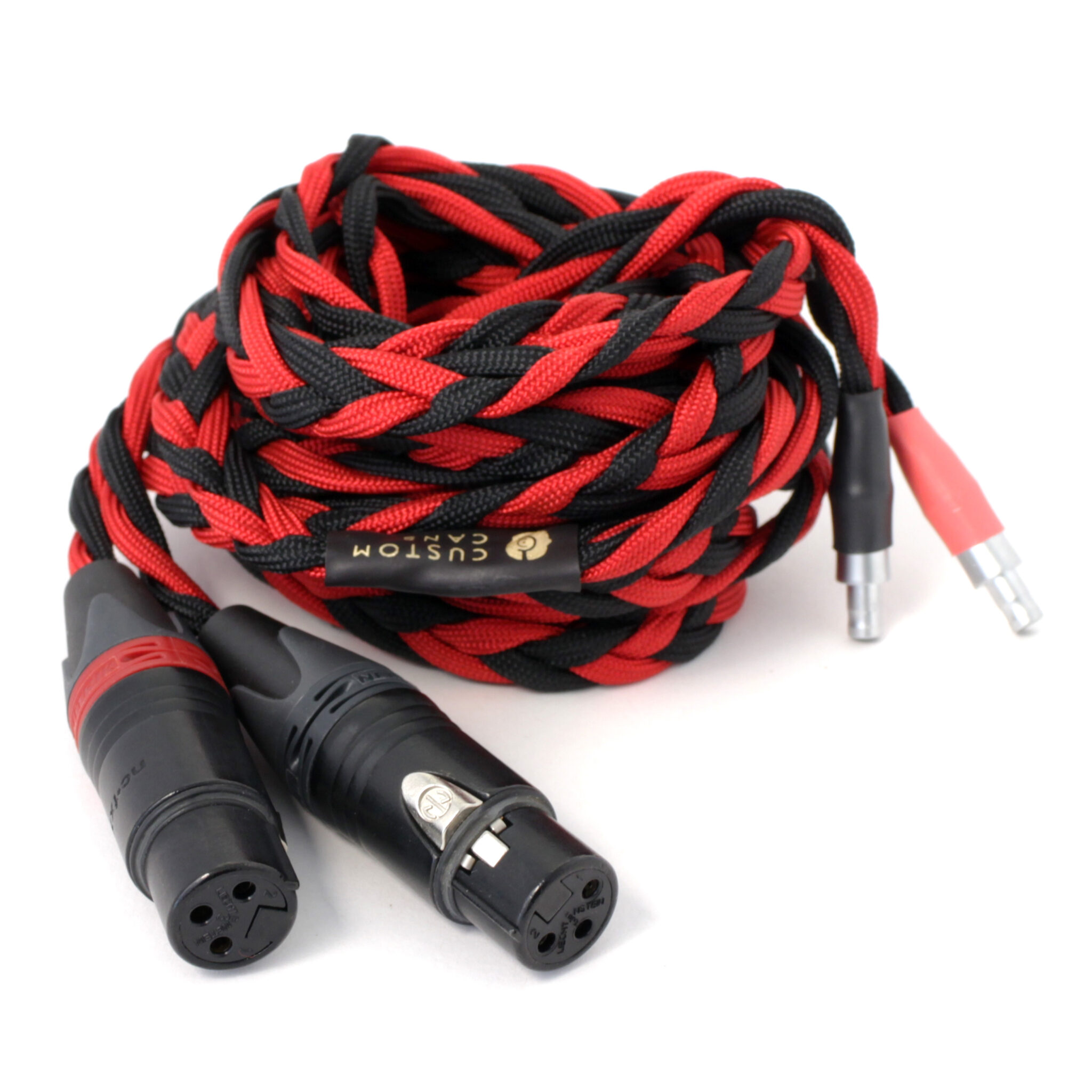 Sennheiser HD800 Cable 2x 3-Pin XLR Female (3.5m, Black and Red) Ready ...
